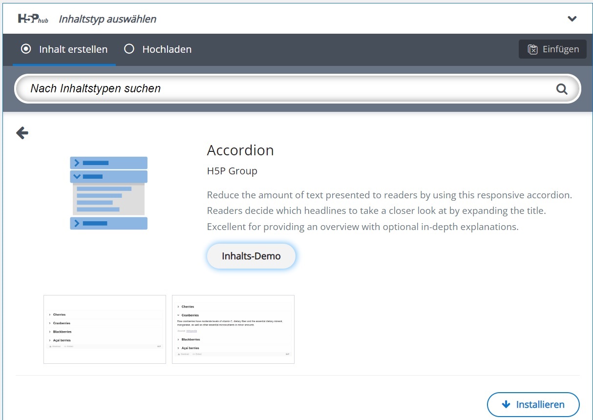 Interaktive Selbstlernelemente mit H5P – Lehre virtuell